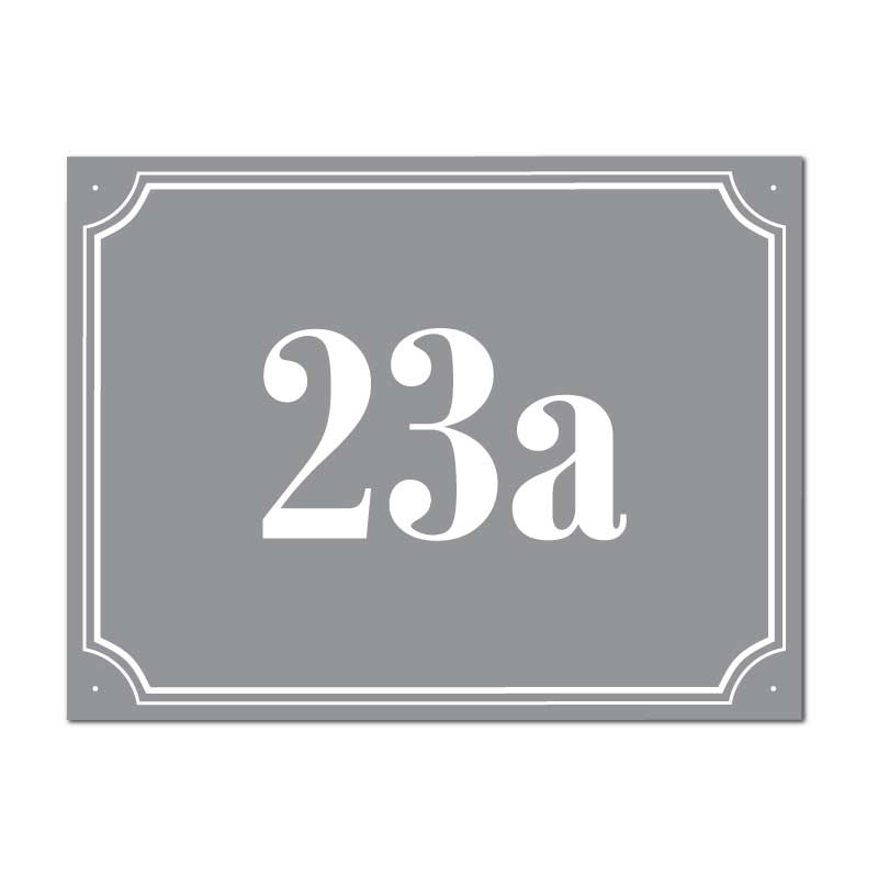 JAF Graphics. Traditional French Style House Sign