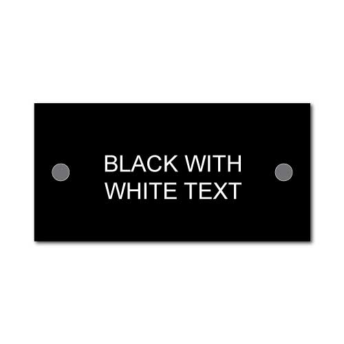 JAF Graphics. Rectangular Engraved Label Tags