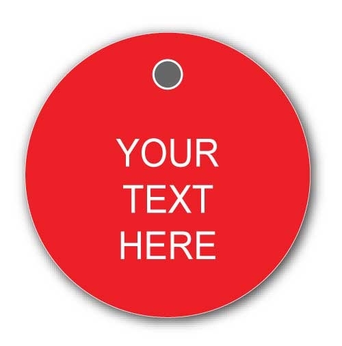 JAF Graphics. Round Engraved Disc Label Tags