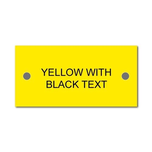 JAF Graphics. Rectangular Engraved Label Tags