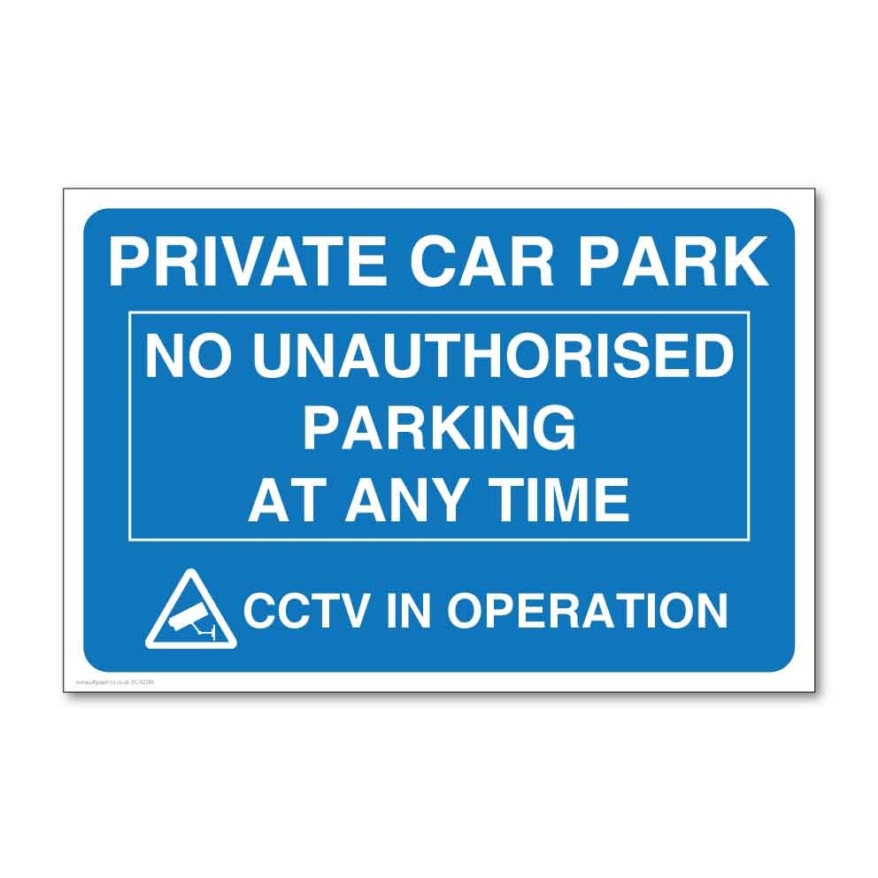 JAF Graphics. Private Car Park Sign