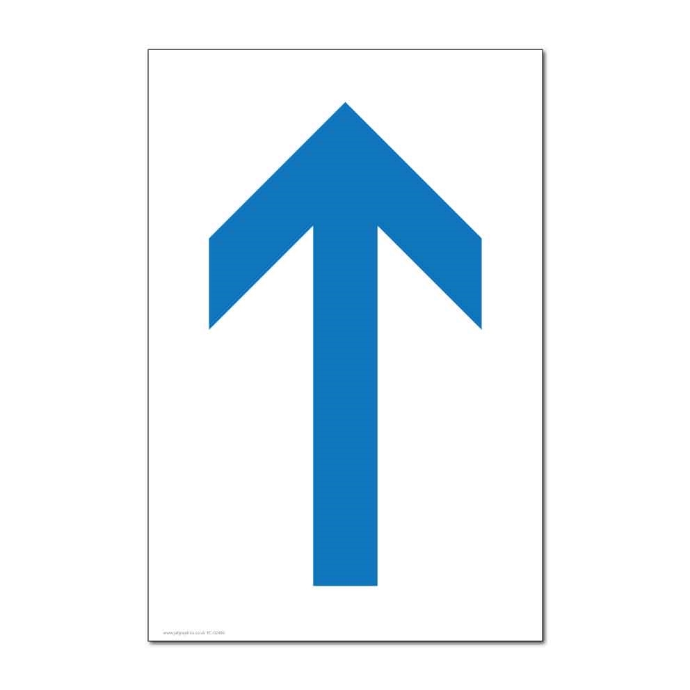 JAF Graphics. Direction Arrow Sign Portrait
