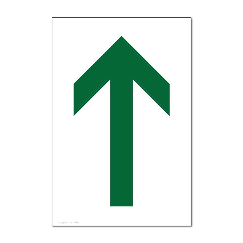 JAF Graphics. Direction Arrow Sign Portrait