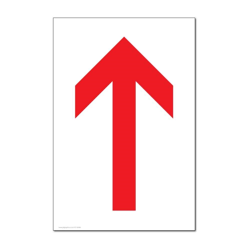 JAF Graphics. Direction Arrow Sign Portrait