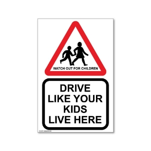 JAF Graphics. Pedestrian Eco Signs