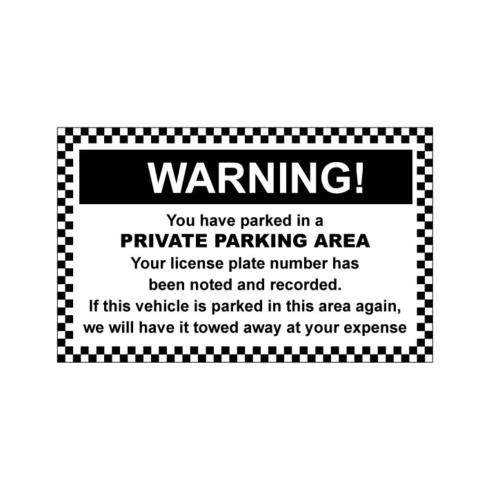 JAF Graphics. Window Screen Parking Stickers 50 pack