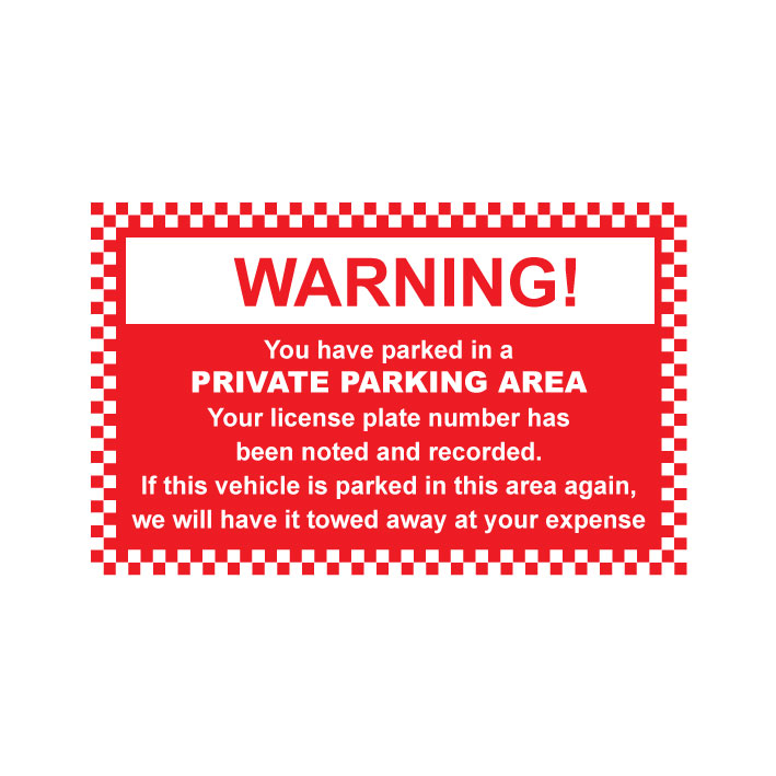 JAF Graphics. Window Screen Parking Stickers 50 pack