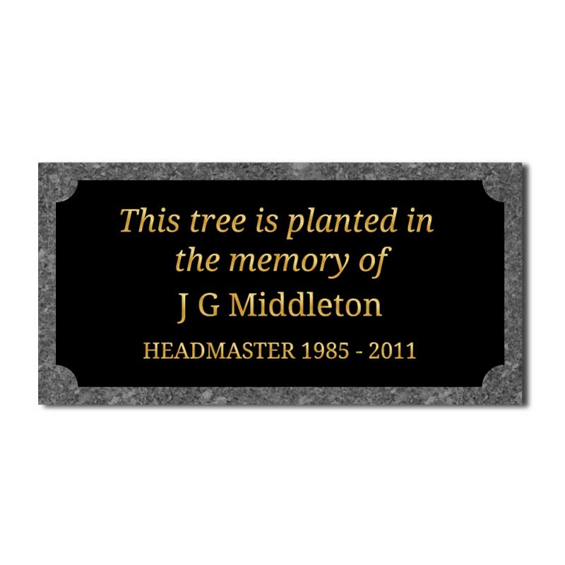 JAF Graphics. Outdoor Cremation Memorial Grave Stone and Plaque with ...