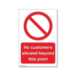 JAF Graphics. Prohibition 'Do Not' signs