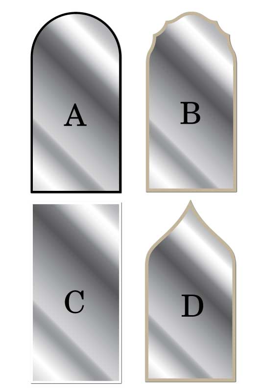 JAF Graphics. Personalised mirror welcome sign