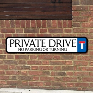 JAF Graphics. Private Road & Drive Signs