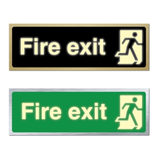 JAF Graphics. Fire Exit Signs