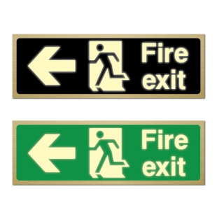 JAF Graphics. Fire Exit Signs